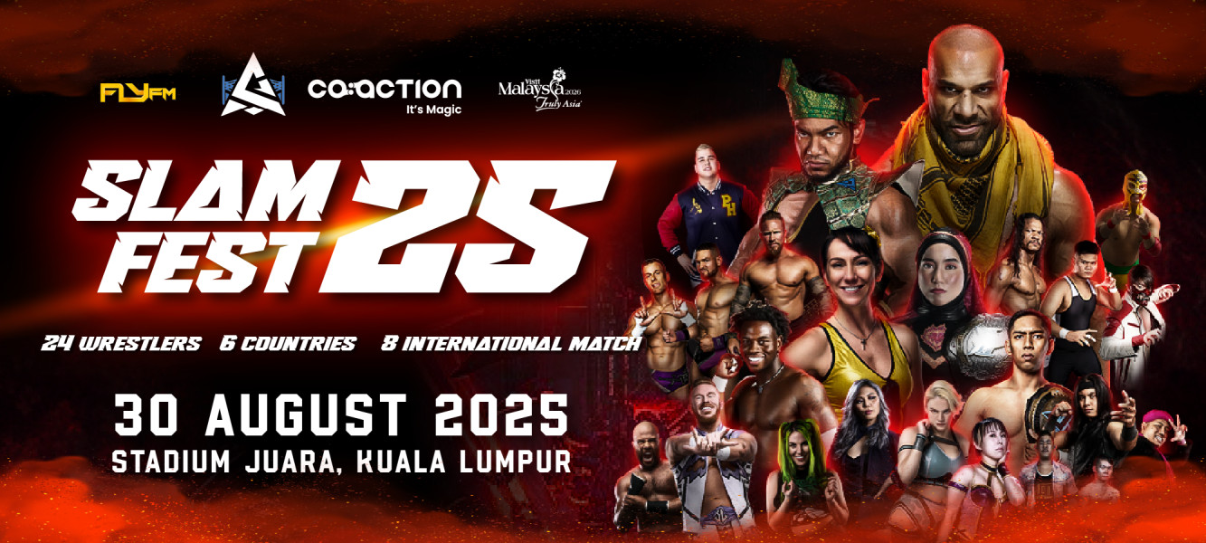 APAC Wrestling: Slamfest 2025 (Live Streaming) - CloudJoi