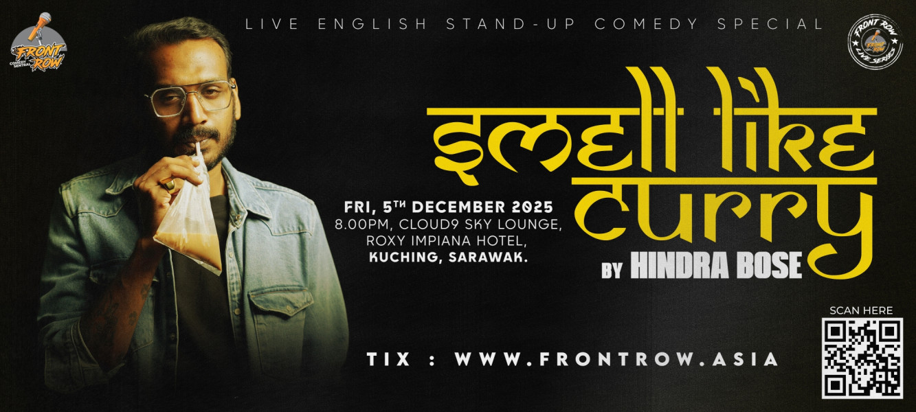 Front Row Comedy Sentral presents Hindra Bose - Smell Like Curry - Live ...