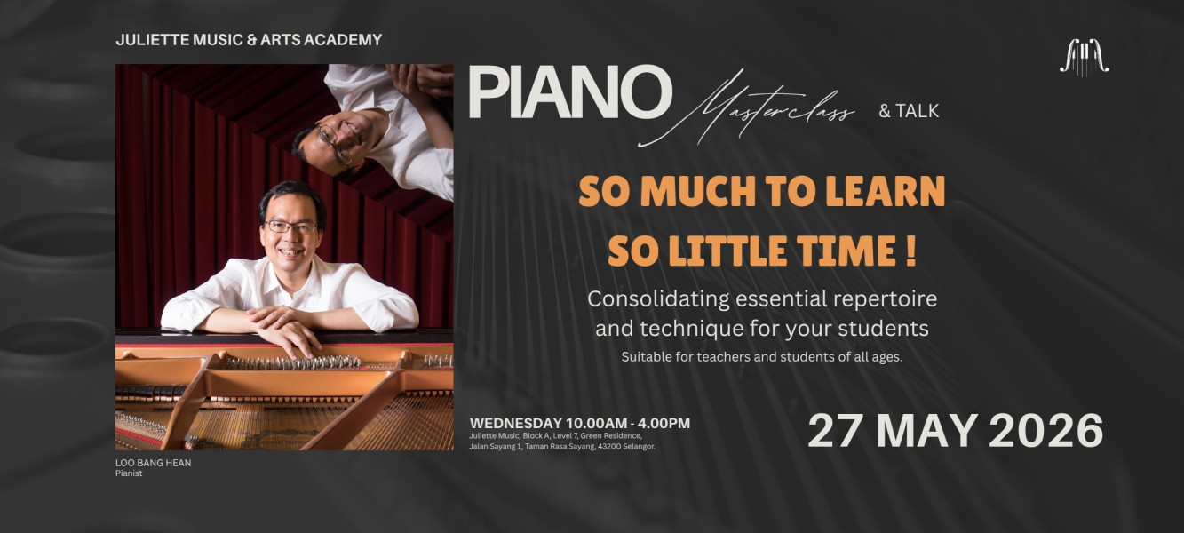 Piano Masterclass & Talk with Mr Loo Bang Hean - CloudJoi