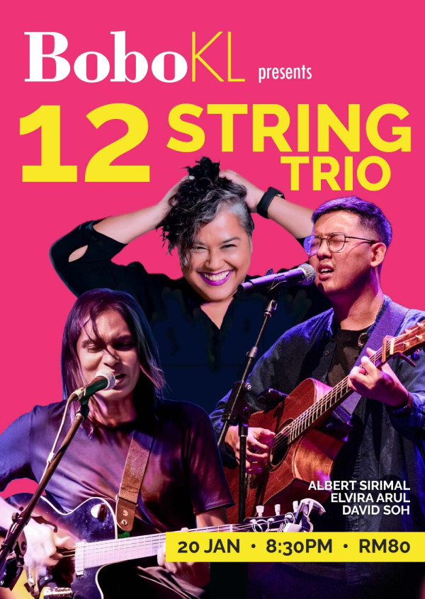 Twelve String Trio: Arul, Sirimal & Soh - CloudJoi
