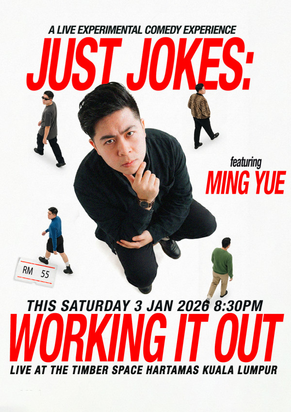 just jokes: WORKING IT OUT with Ming Yue & friends! Live at The Timber ...