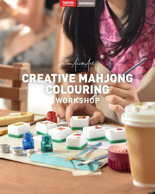 Creative Mahjong Colouring Workshop - CloudJoi