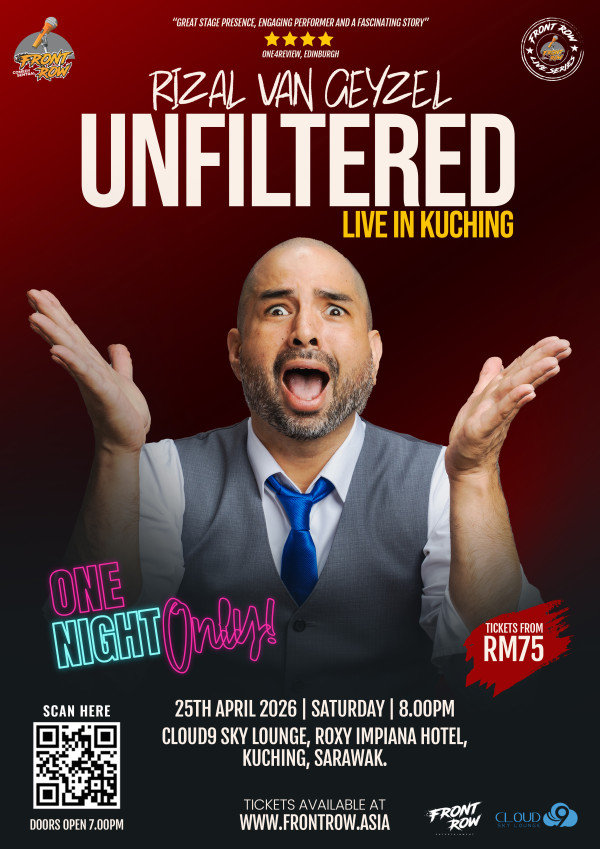Front Row Comedy Sentral presents "Douglas Lim - Made in Malaysia 2025 ...