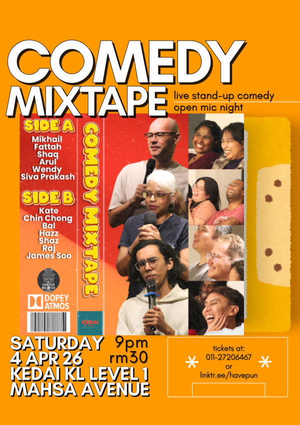 COMEDY MIXTAPE: Live Stand-Up Comedy Open Mic Night VOL.40 (28 Mar 26 ...