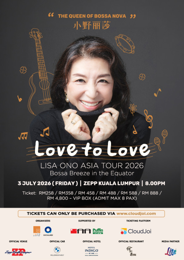 LOVE TO LOVE - LISA ONO Live in Kuala Lumpur - CloudJoi