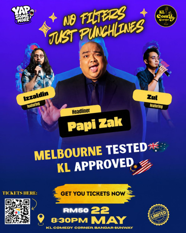 Front Row Comedy Sentral presents Harith Iskander - Agi Idup Agi ...