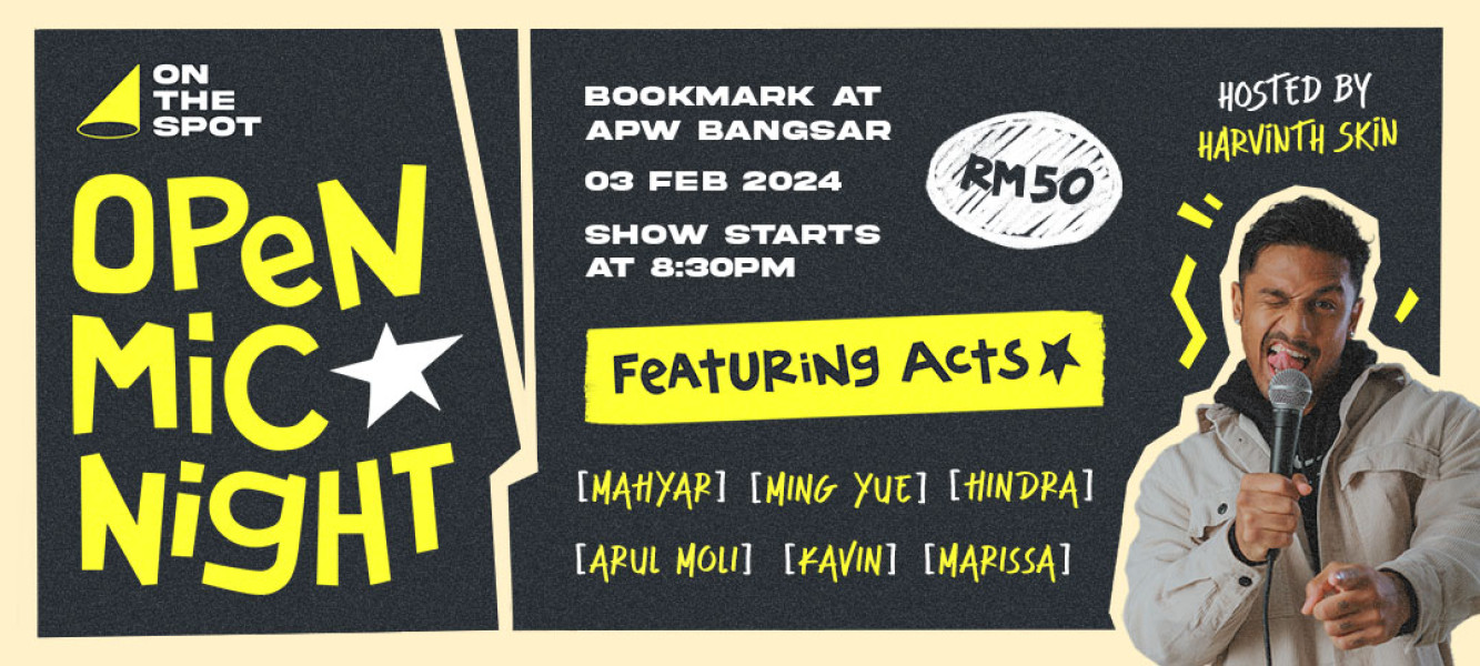 On the Spot: Open Mic Night - CloudJoi