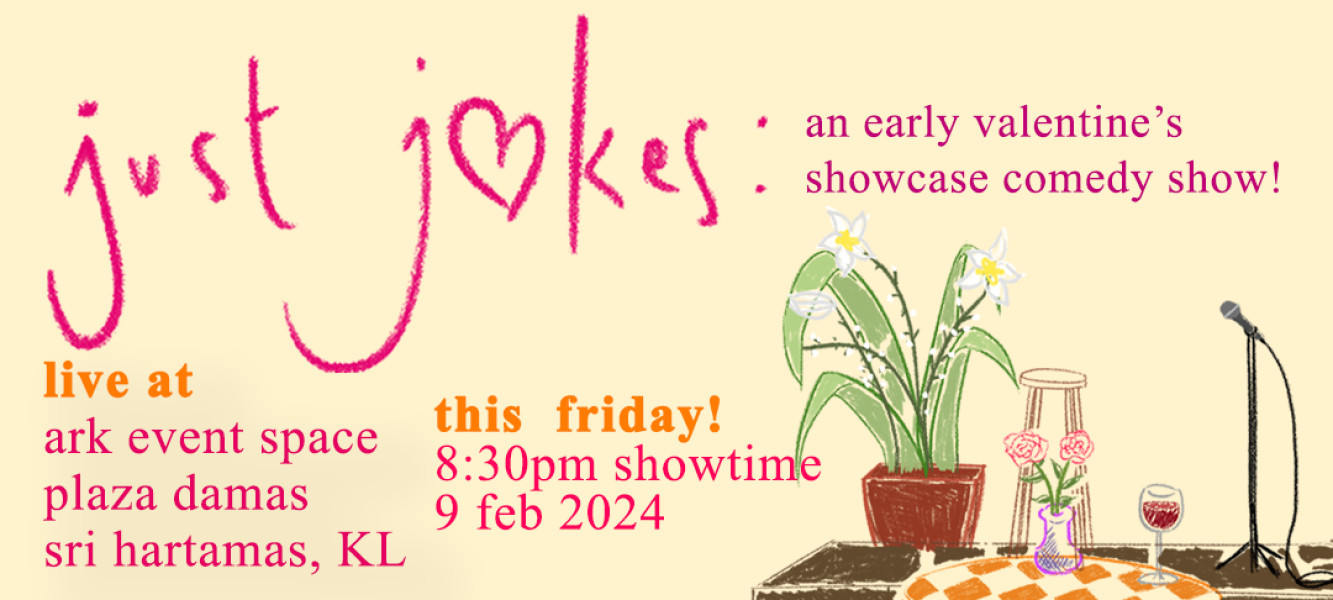 just jokes: early special valentine's comedy showcase! feat. Gajen Nad ...