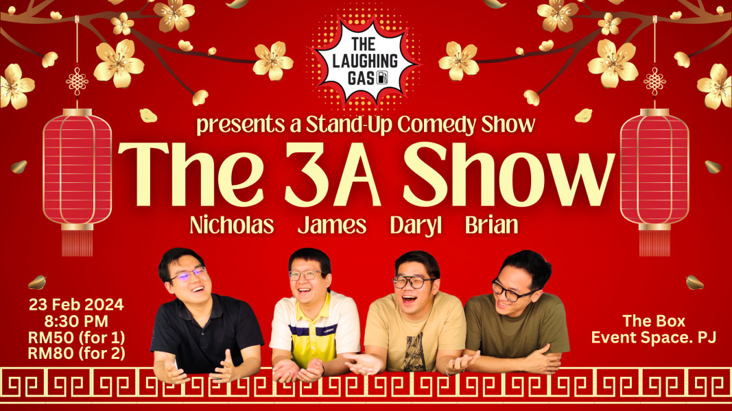 The 3A Show! Heng Ah! Ong Ah! Huat Ah!!! - CloudJoi