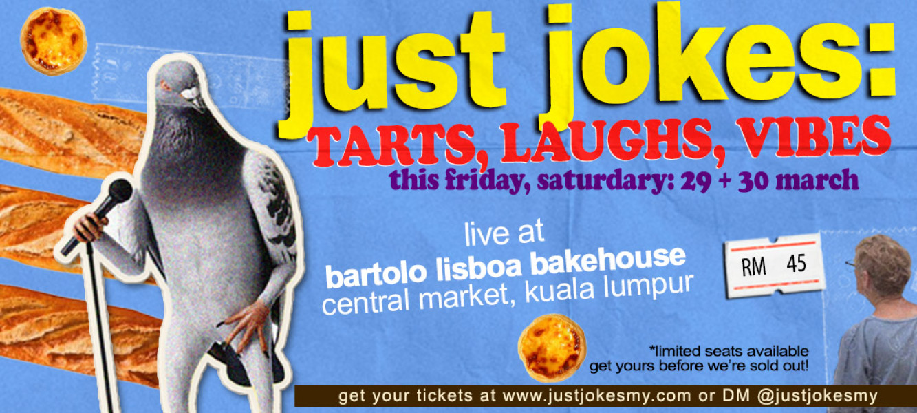 just jokes: LAUGHS, TARTS, VIBES - new jokes night + live music at ...