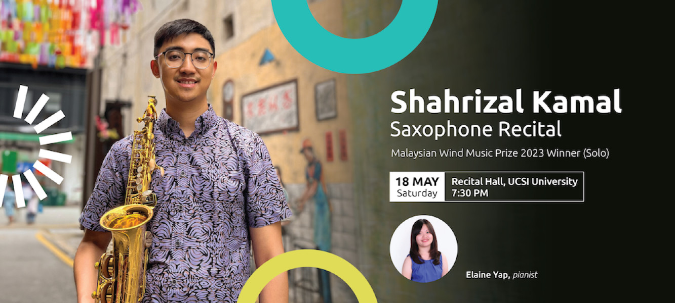 Saxophone Recital by Shahrizal Kamal - CloudJoi