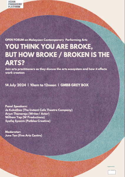 Open Forum: You Think You're Broke, but How Broke/ Broken is the Arts ...