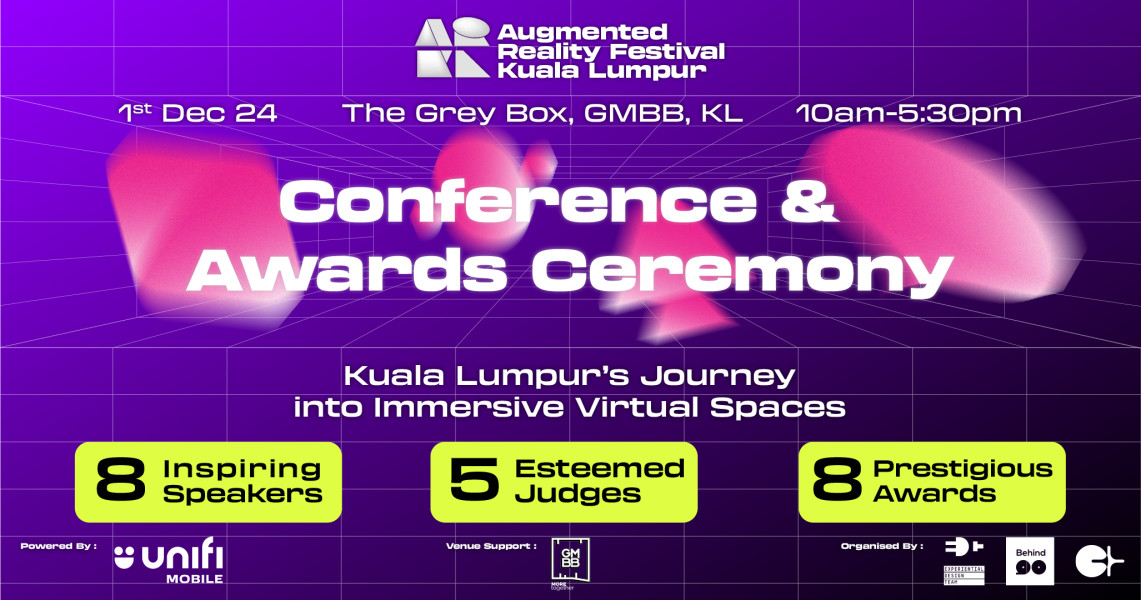 Augmented Reality Festival KL Conference and Awards Ceremony - CloudJoi