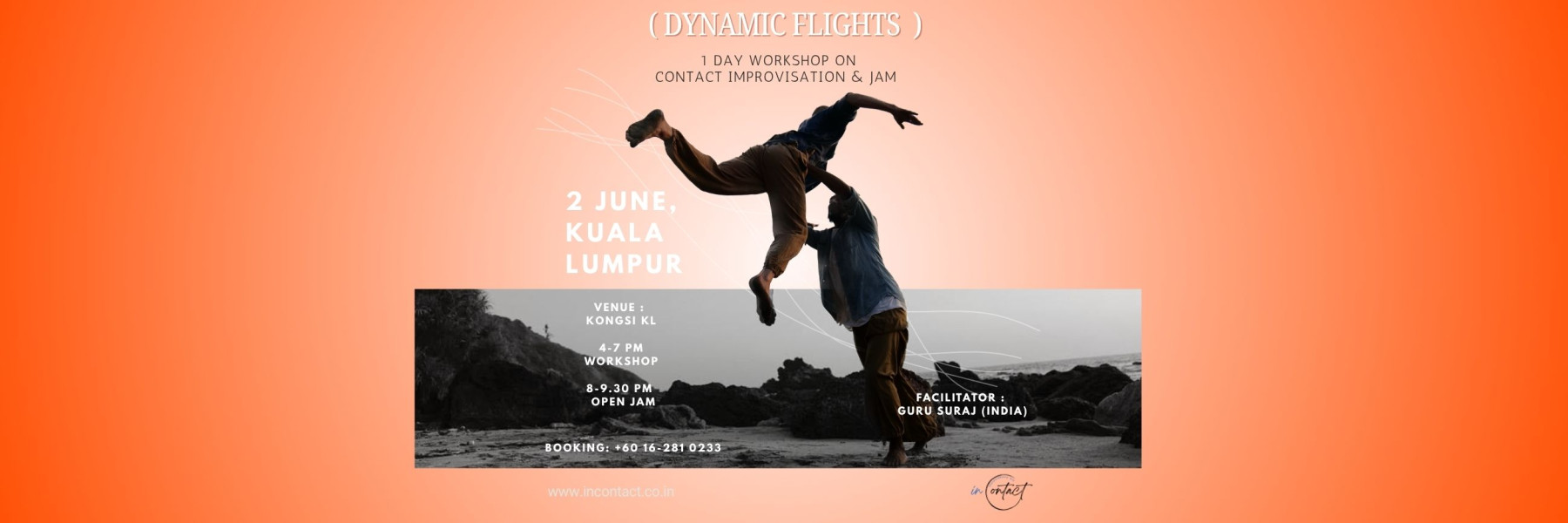 Dynamic Flight: Contact Improv Intensive & Jam - CloudJoi